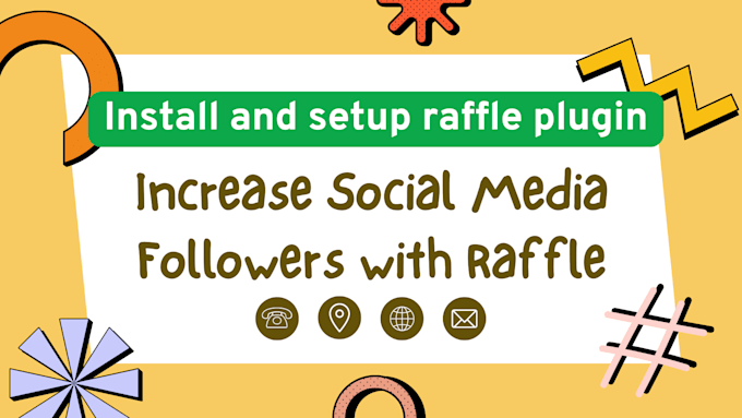 Create raffle giveaway on your wordpress website by Cosmos11 | Fiverr
