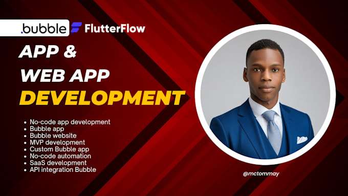 Build responsive bubbleio apps, bubble app, mvps, and websites for your ...