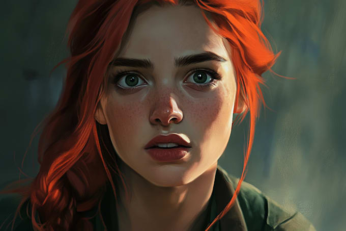Draw digital illustration in semi realistic style by Tomesiradley | Fiverr