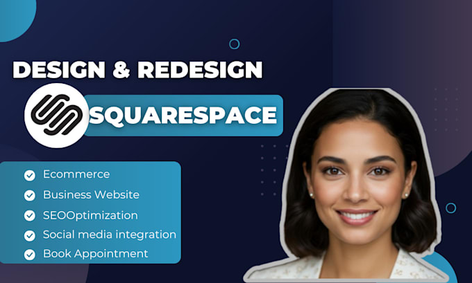 Build squarespace website,squarespace redesign,website development squarespace by Elena_top | Fiverr