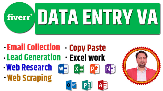 Do data entry va, lead generation, email collection, web by Freelance ...