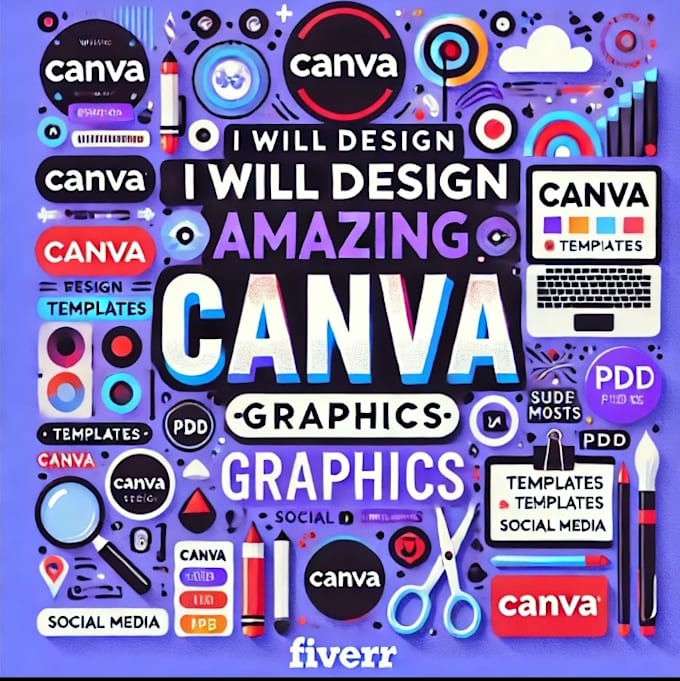 Create professional canva design for thumbnails,templates by ...