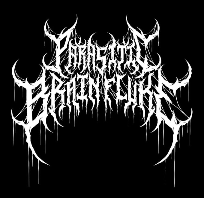 Make a dark art logo, brutal, death metal band and horror by Wilm ...