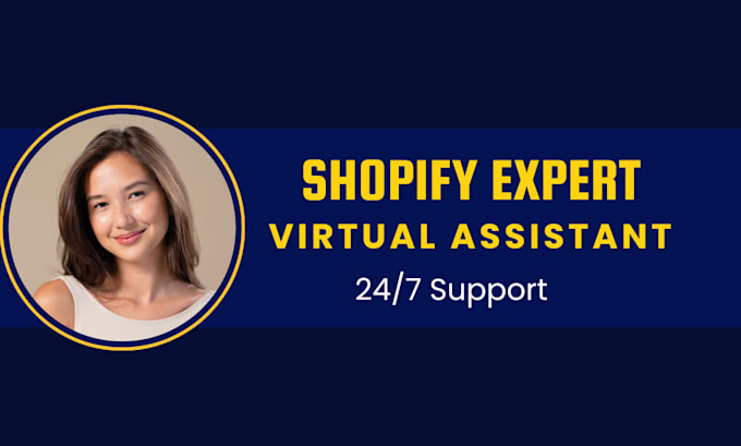 Be your expert shopify virtual assistant, shopify store manager by Aqsa ...
