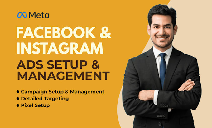 Setup facebook marketing ads campaign, meta sales ads fb ig as a meta ...