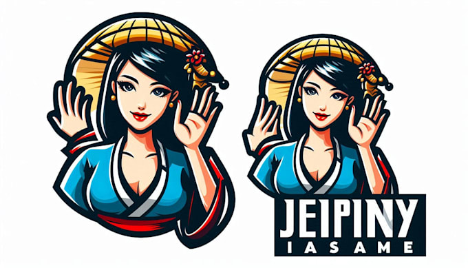 Design creative attractive lady mascot logo in very short time by ...