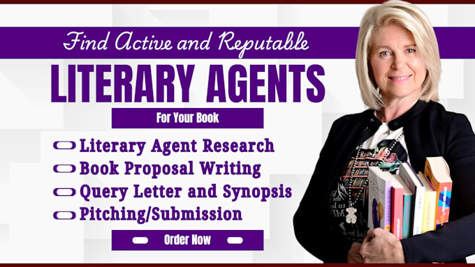 Find you book agent or literary agent for your novel, memoir, write ...