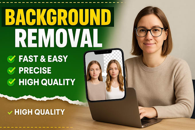 Remove backgrounds from images professionally with high quality by ...