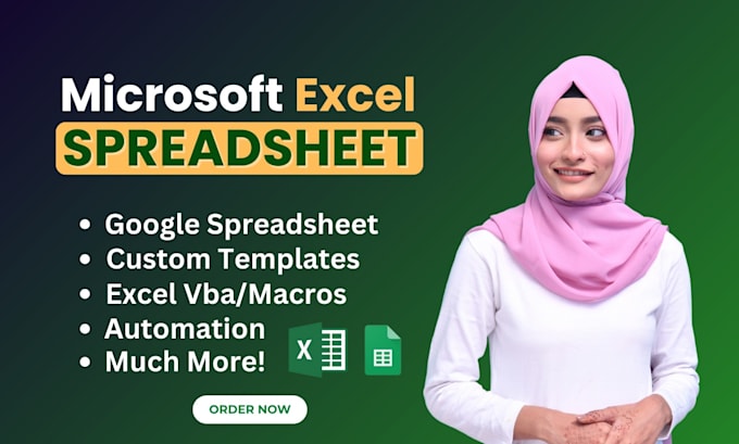 Automate excel spreadsheet, google sheet, with vba, macro, formulas ...