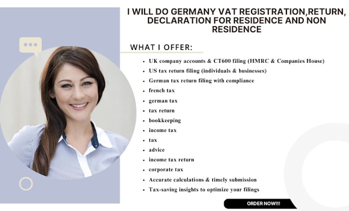 Do germany vat registration,return, declaration for residence and non ...