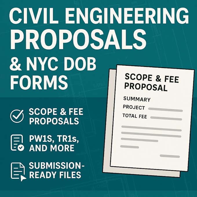 Proposal filing template for contractors or engineers by Dennisjolly9 ...