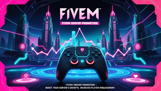 Do fivem server promotion, fivem server advertisement to get active players by Trevor_kate | Fiverr