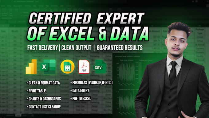 Do Excel Charts Pivot Tables Graphs Data Cleaning Pdf To Excel And