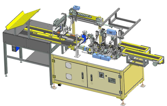 Create 3d mechanical parts and assembly by Trnqun27 | Fiverr