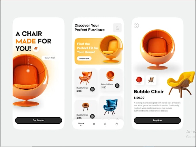 Do app ui ux, web ui ux, dashboard and product ui ux design in figma by James_figma21 | Fiverr