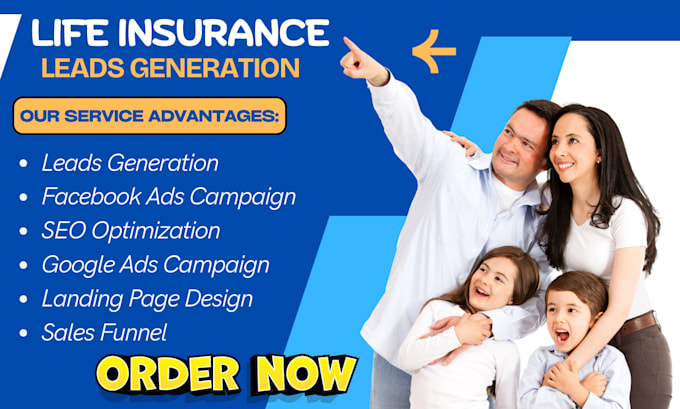 Generate exclusive life insurance leads, insurance leads, insurance ...