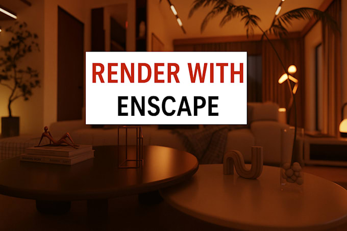 Professional enscape 3d visualization by Nourhenekafsi | Fiverr