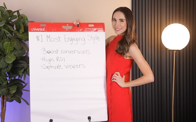 Create a whiteboard style video with an actor by Alliemadison12 | Fiverr