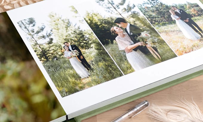 Design photobook, photoshop editting, wedding abulm and photo ablum ...