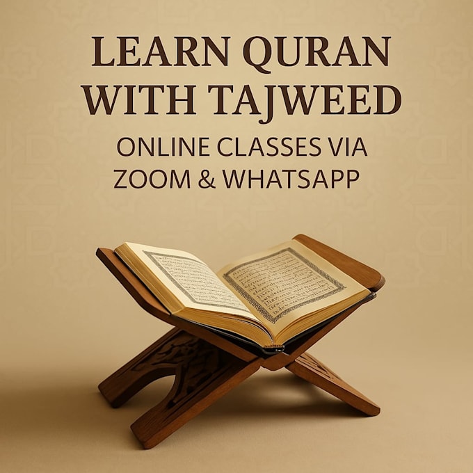 Teach you quran with tajweed and proper pronunciation by Zahid645152 ...