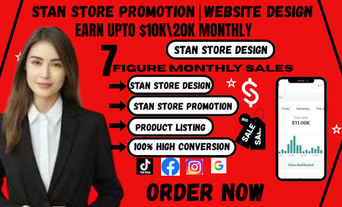 Setup stan store stan promotion stan store design stan store marketing ...