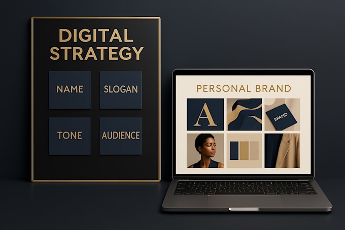 Create your full content creator brand name and slogan for all ...