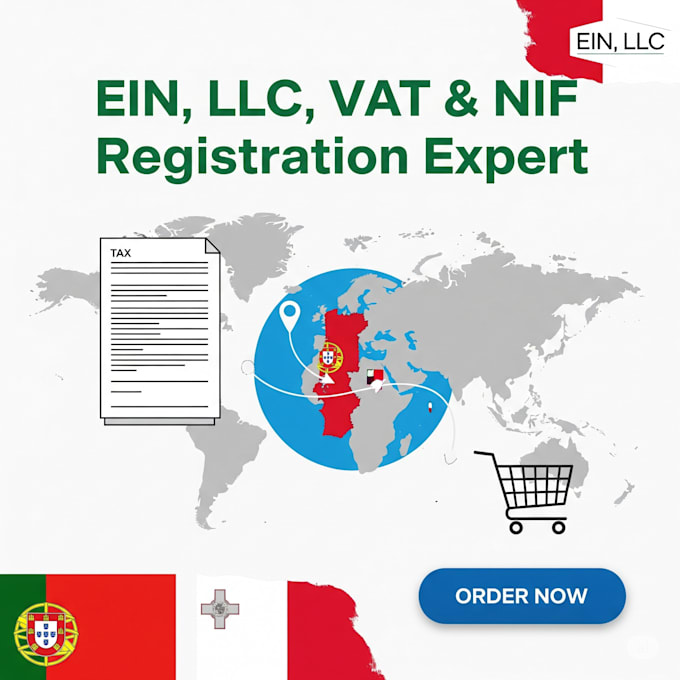 Ein tax id, llc registration, cps file, nif, vat registration in ...