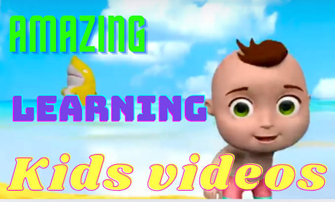 3d kids video, kids animation, 2d animation for kids,3d cartoon by ...