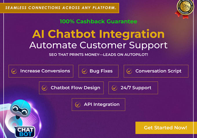 Build ai chatbot, integrate chatgpt, chatbot automation, ai agent, n8n workflows by Benard_ai ...