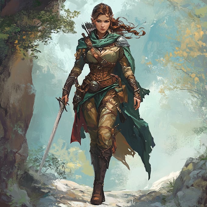 Design dnd fantasy character, pfp creatures by Ladaaddep | Fiverr