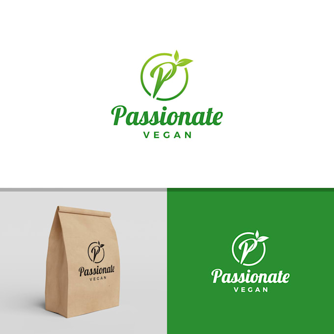 Design brand passionate vegan logo by Katelin_terry | Fiverr