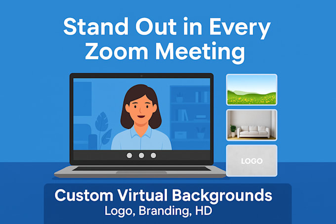 Do work on zoom virtual background for you and with guarantee by ...