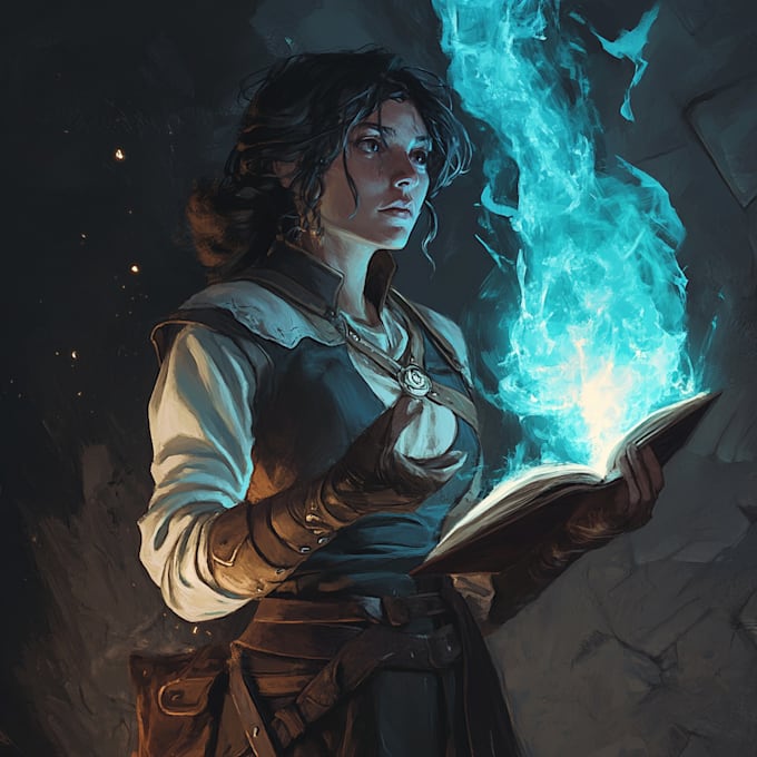 Do illustration, concept art and character design, dnd by Hectohran ...