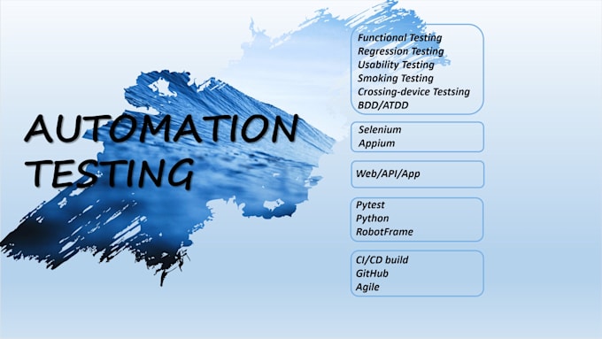 Provide end toend automation testing solutions using selenium,appium ...