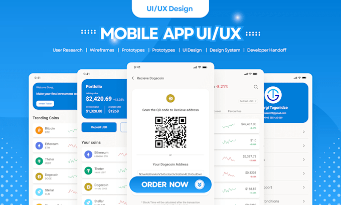 Uiux design, mobile app uiux, website uiux, webapp uiux, figma design by Kashififtikh546 | Fiverr