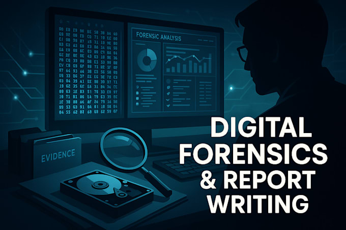 Perform digital forensics investigation and write a technical report by ...