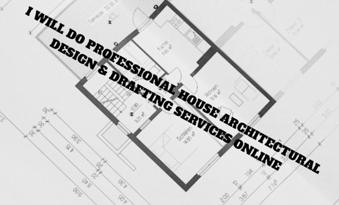 Draw a professional house architectural design, drafting services ...