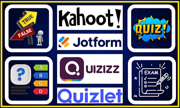 Create kahoot, jotform, typeform, paperform, cognito form, google form ...