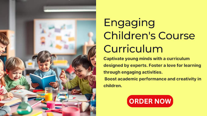 Design engaging and age appropriate children curriculum for homeschool ...