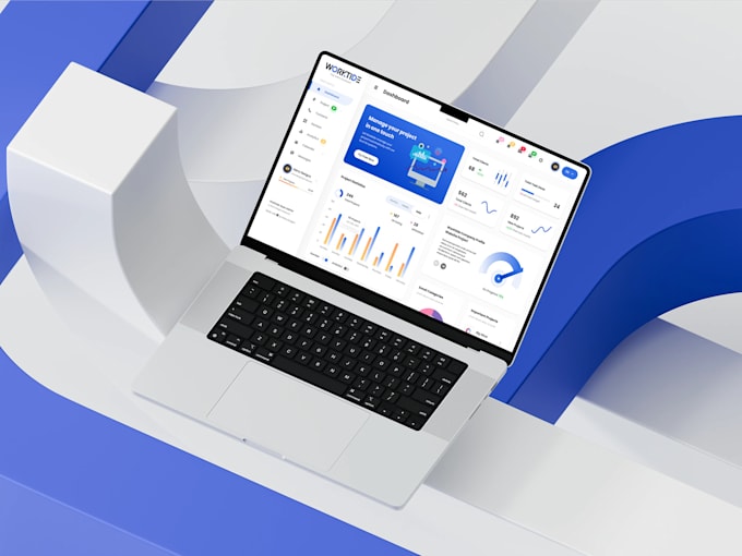 Design modern saas admin dashboard ui design light and dark mode by ...