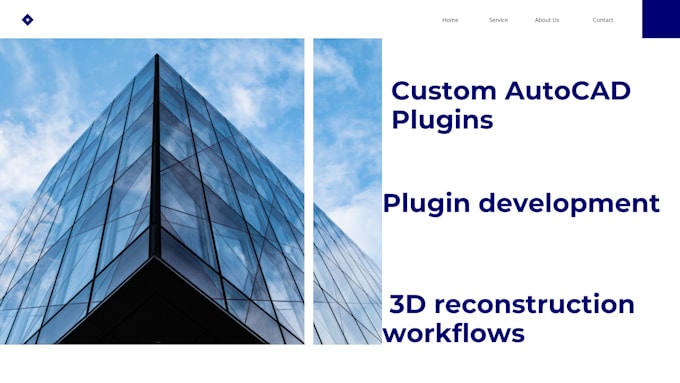 Create your custom autocad plugin, autocad api point cloud automation ai model by Kuewuye | Fiverr