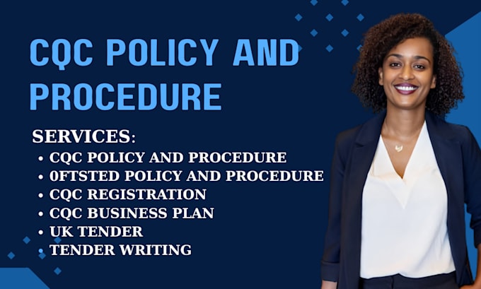 Do cqc registration, cqc compliant business plan, policies and ...