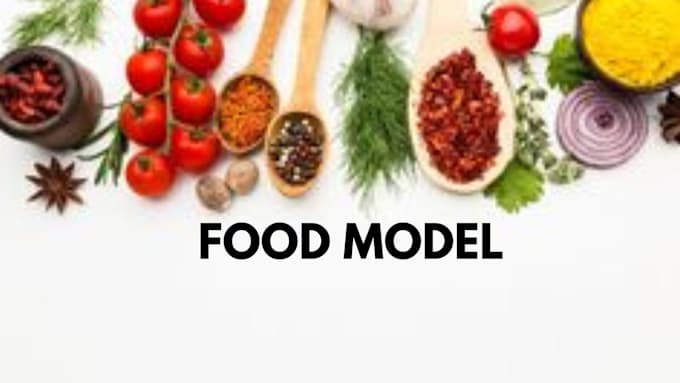 Create a 3d food animation, 3d food model with rendering by Robert ...