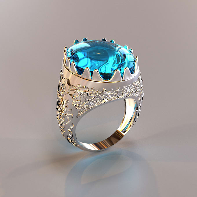 Create custom 3d jewelry cad designs for rings and pendants by Bedan3d ...