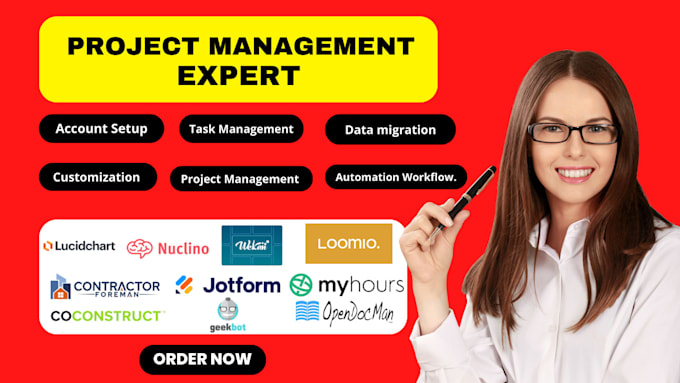 Setup jotform lucidchart nuclino coconstruct contractor forman loomio myhours by Free_hunt | Fiverr