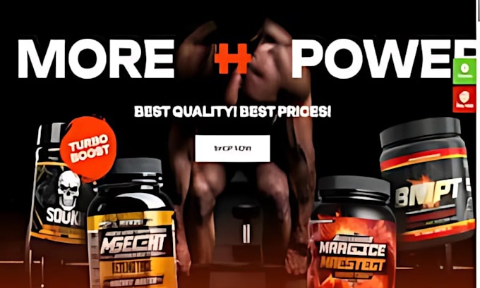 Nutraceutical website, health supplement store peptide molecular hydrogen tablet by Sam_shops ...