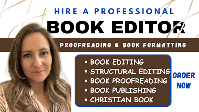 Proofread, structural edit self help, memoir, christian book or nonfiction book by Joy_2356 | Fiverr