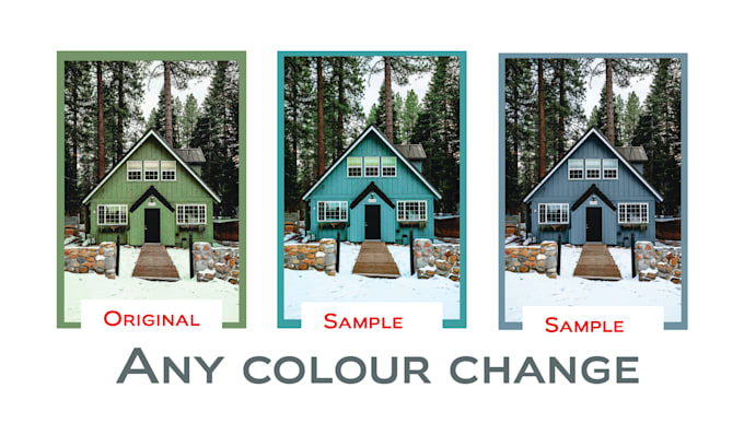 Change color of photos, recolor image or any color correction in ...