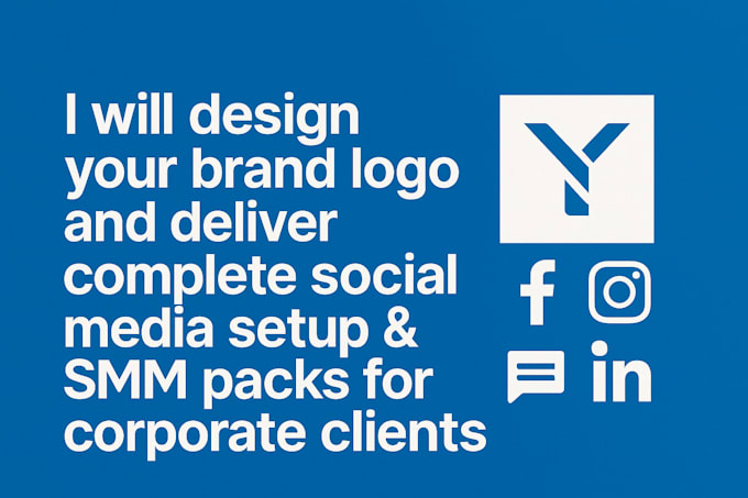 Create your brand logo, set up your social media, and deliver premium ...