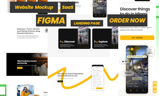 Craft stunning figma landing page, saas website homepage mockup designs by Allah_ditta02 | Fiverr